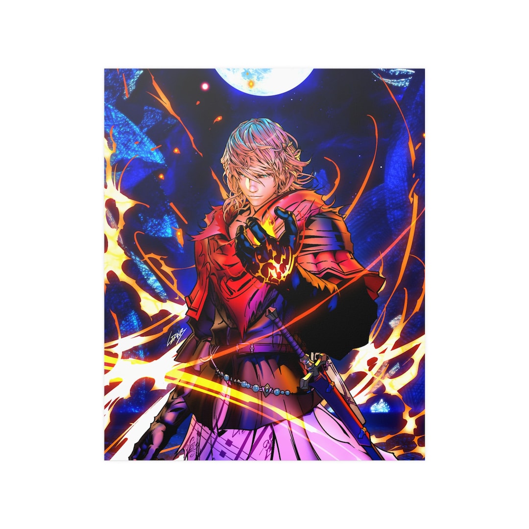 FF16 Joshua Rosfield Art Print | Final Fantasy 16 | FF16 Joshua Poster ...