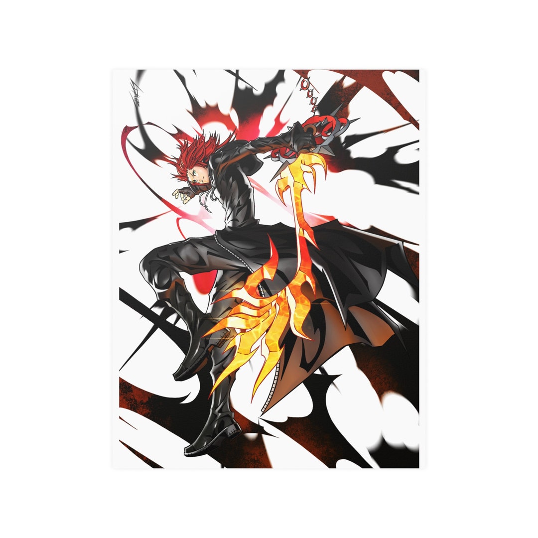 Axel | KH | Kingdom Hearts Limited Edition Art Print | Kingdom Hearts ...