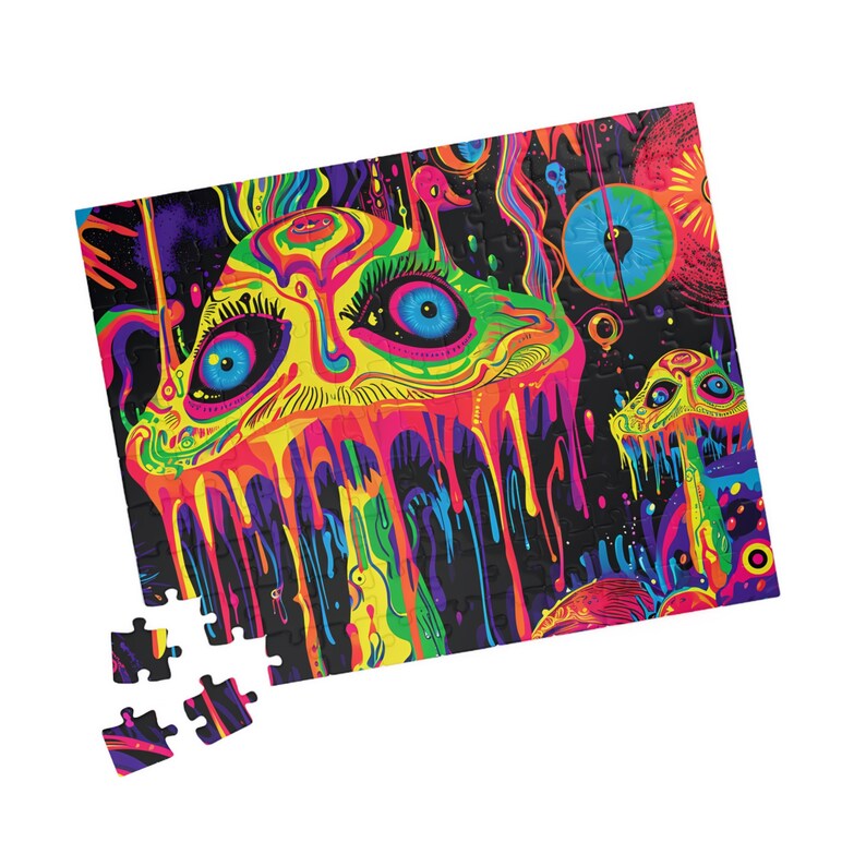 Fungi Fun Guy Mushroom Psychedelic Trip Jigsaw Puzzle 110, 252, 520 ...