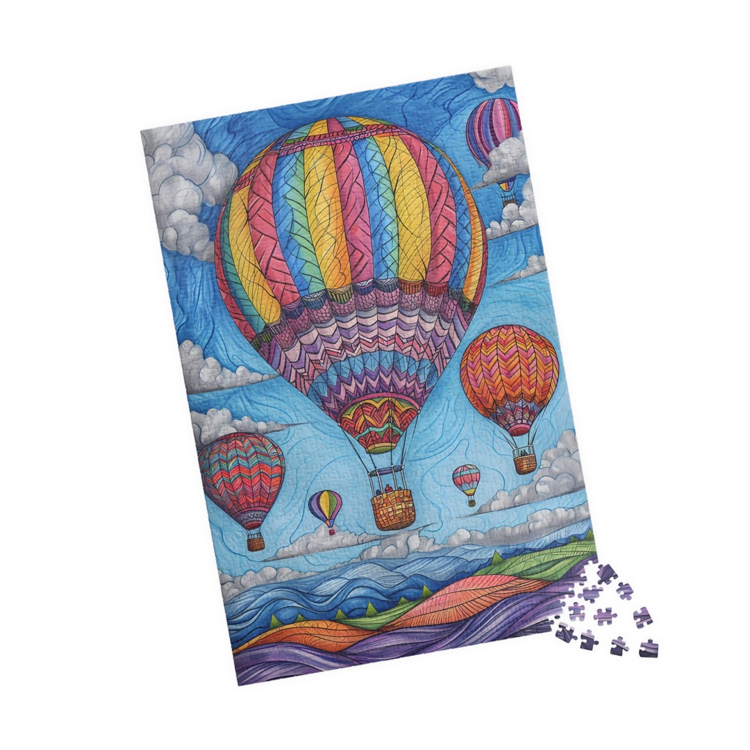 Puzzle, Hot Air Balloon Jigsaw Puzzle, Balloon Festival Puzzle, up up ...