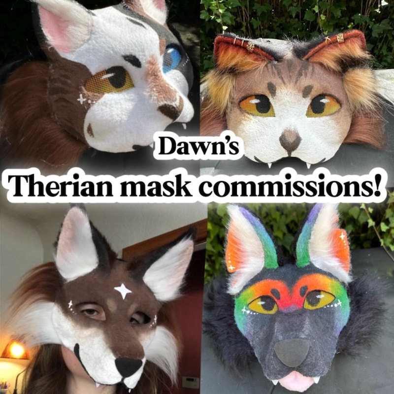 Dog Therian Mask - Etsy