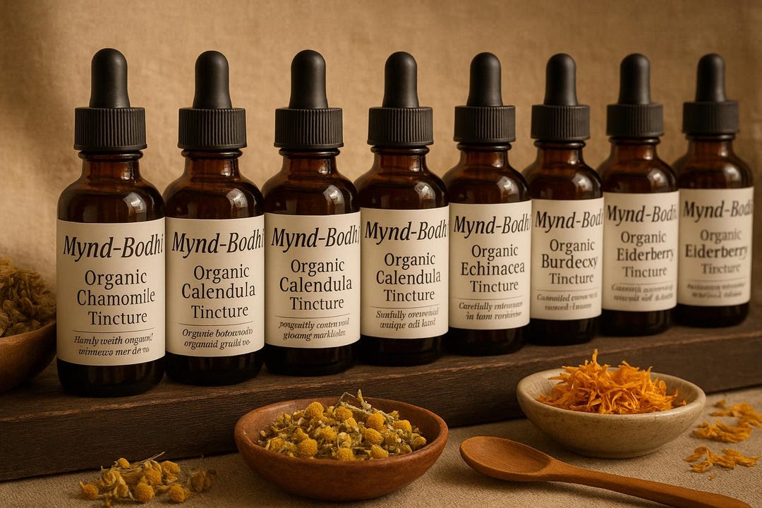 Organic Herbal Tinctures ~ Handcrafted and Naturally Aged - Etsy