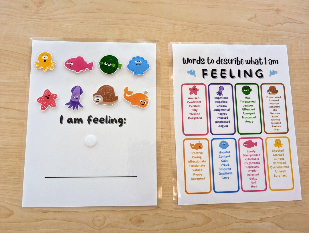 PRINT AT HOME - Children's Emotional Wellbeing Fillable Activity ...
