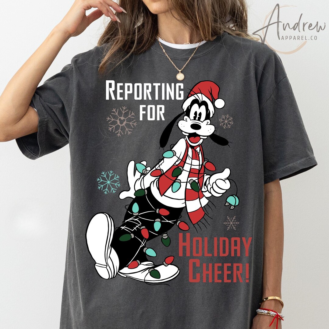 Disney Santa Goofy Christmas Holiday Cheer Christmas Light Png, Disney ...