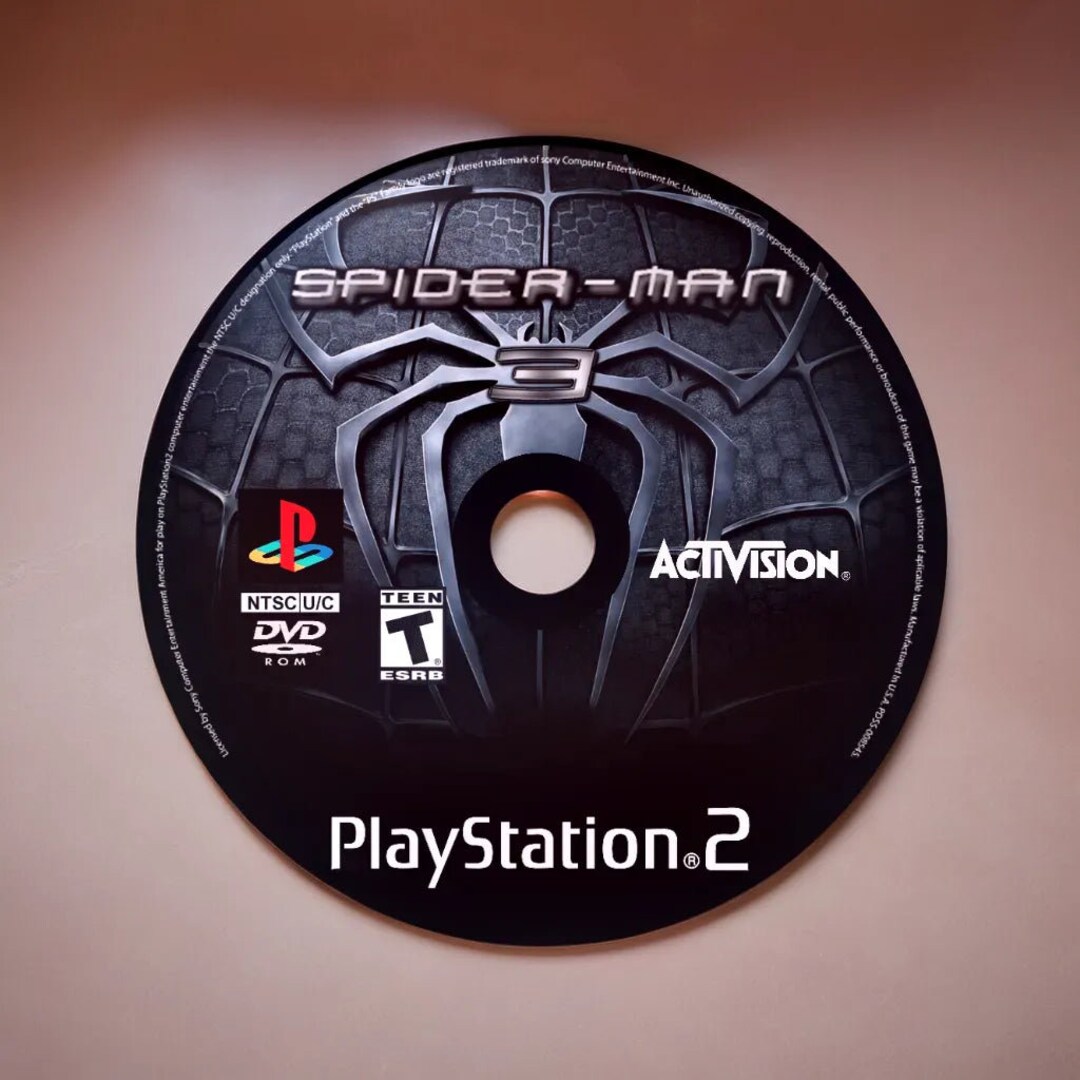 Spider Man Rug, Spiderman Gift, Ps2 Gift, Play Rug, Cd Rug, Disc Rug ...