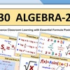 Algebra 1 - Math Anchor Charts for Printing or Tracing - Etsy