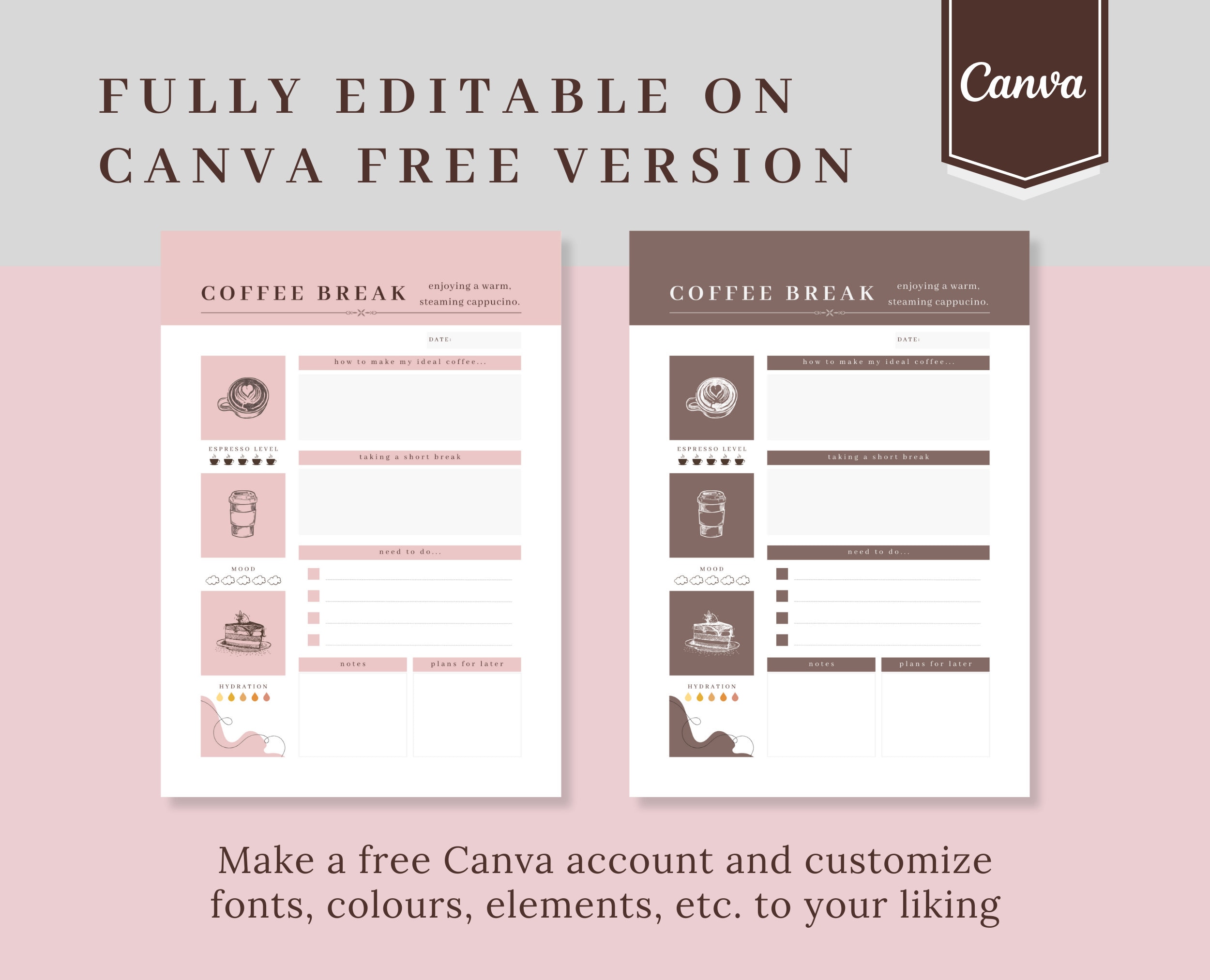 Appreciation Journal Canva Template Gratitude Log Appreciation Log Done ...