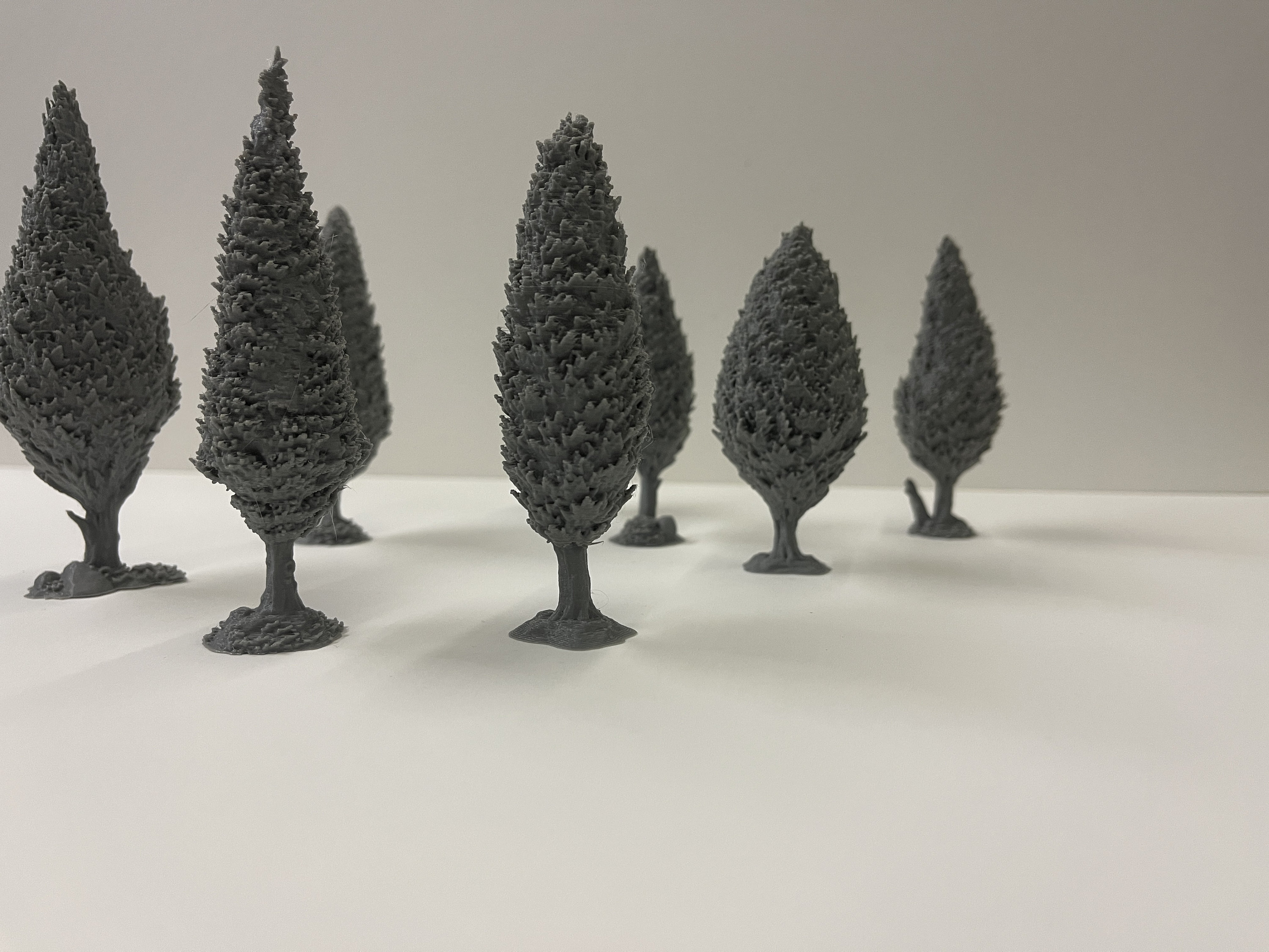 Assorted 3D Printed Scatter Terrain Trees for D&D and TTRPG - Etsy