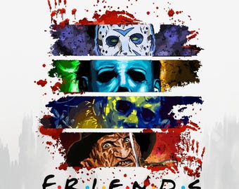 Killers Friends Png, Movie Killer Png, Scary Halloween Png, Horror Friend Png, Halloween Vibes ...