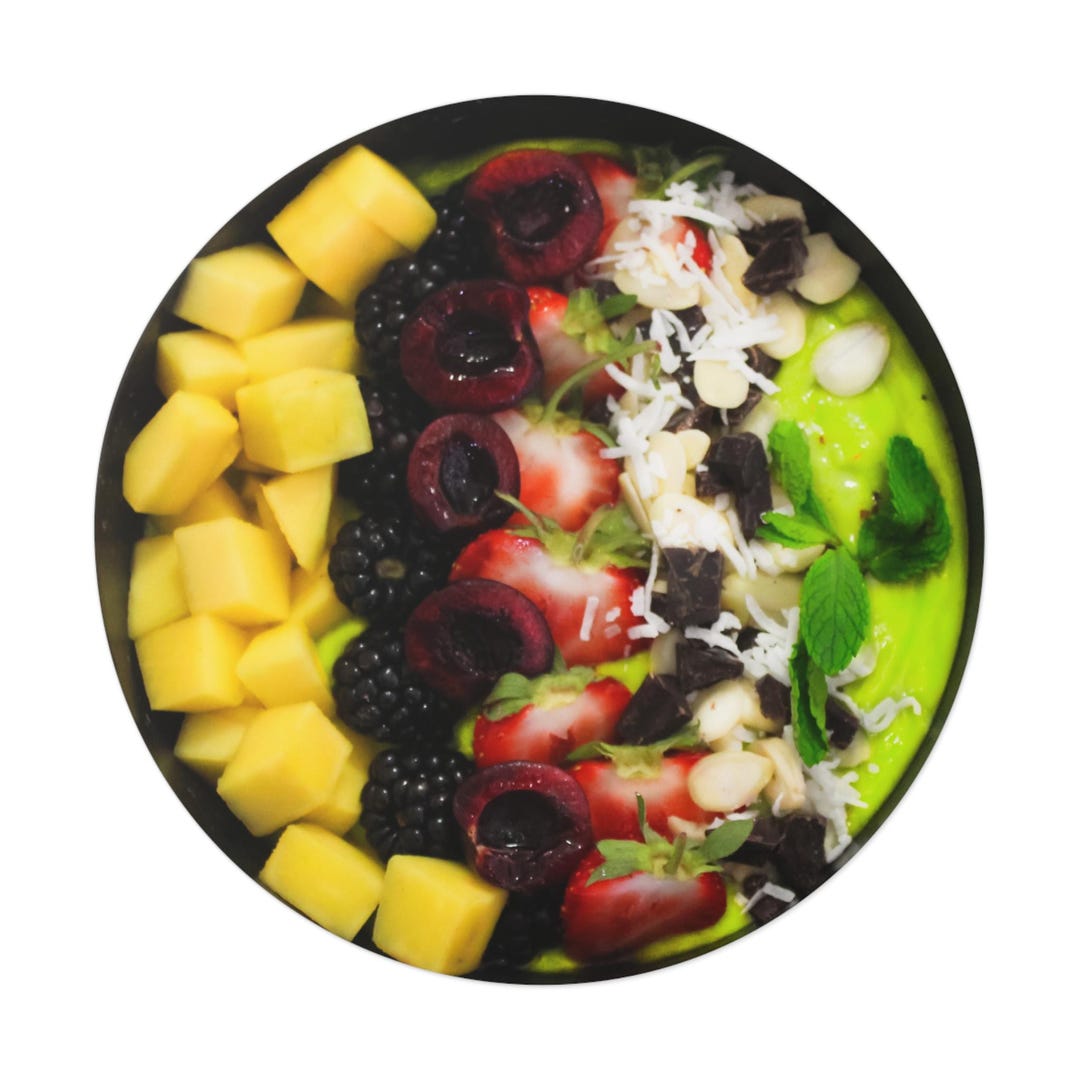 Vinyl Stickers, Cherry Acai Bowl Sticker, Gen Z Meme Gas Cap Decal ...