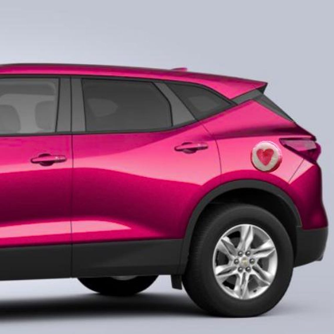 Gen Z Heart Candy Car Aesthetic Gas Tank Sticker Meme - Etsy