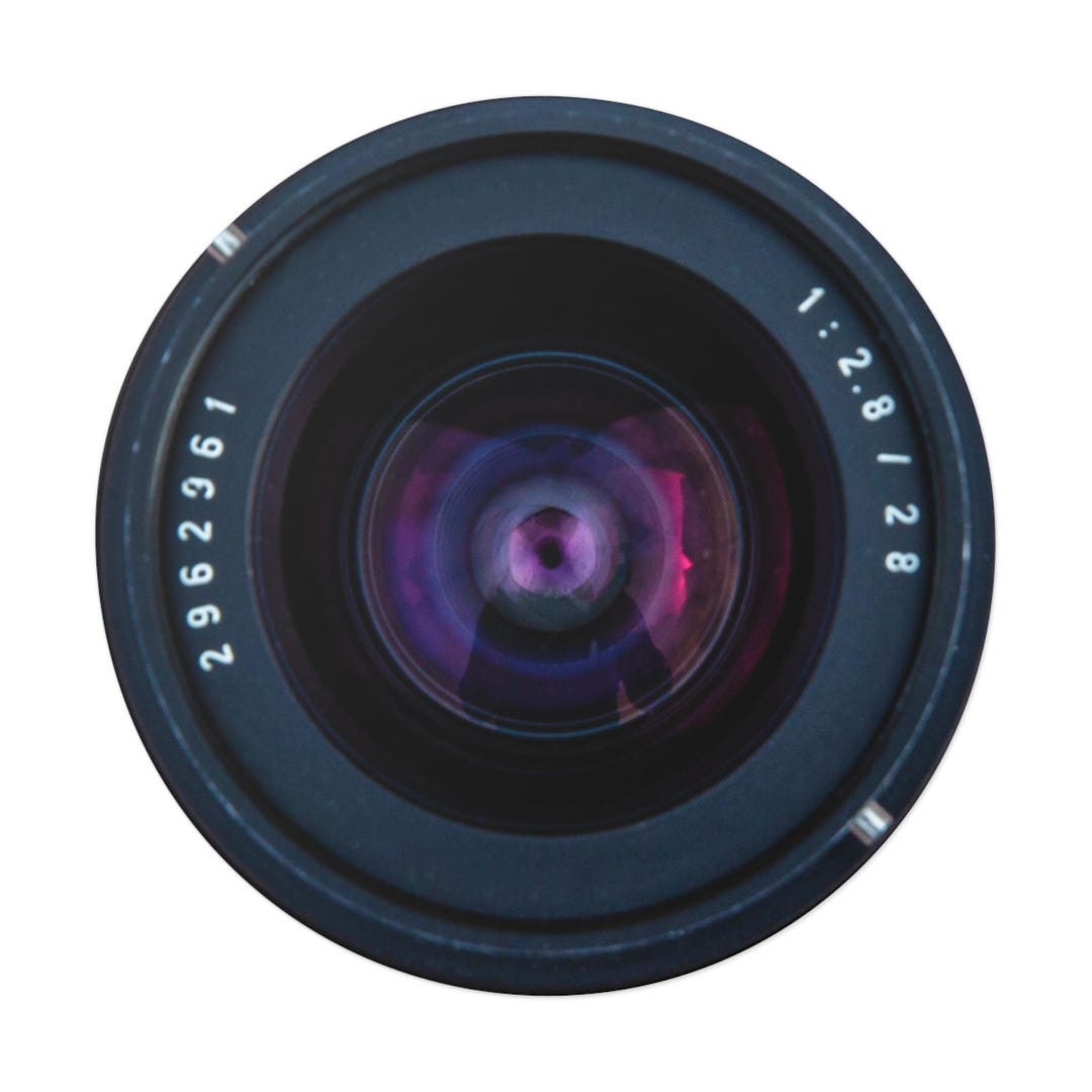Vinyl Camera Lens Sticker, Gen Z Bumper Decal, Pfp Icon and Highlight ...