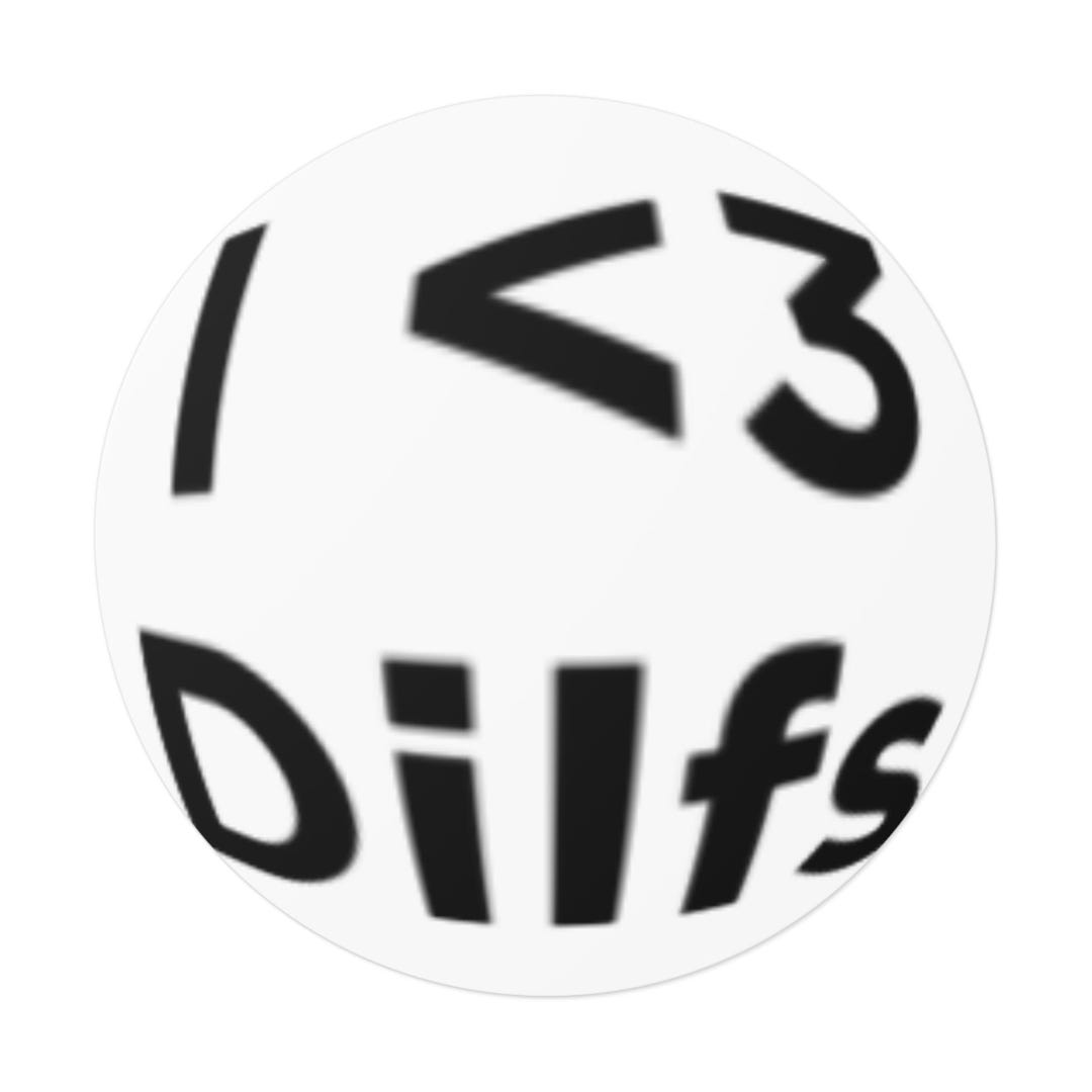 Dilf Joke Vinyl Stickers, Fisheye Lens Car Aesthetics, Gen Z Bumper ...