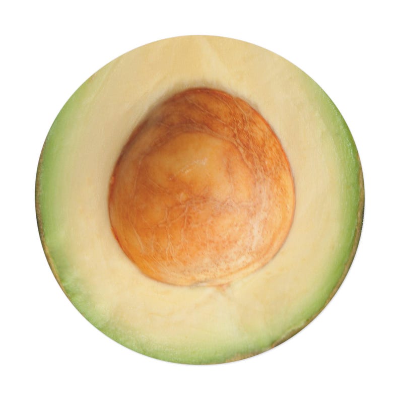 Avocado Vinyl Sticker, Gen Z Bumper Decal, Cute Car Aesthetics, PFP ...