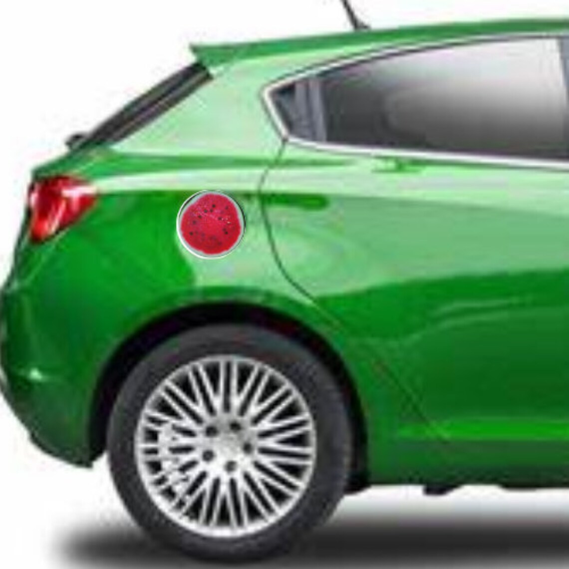 Watermelon Round Car Sticker Pfp Trend - Etsy