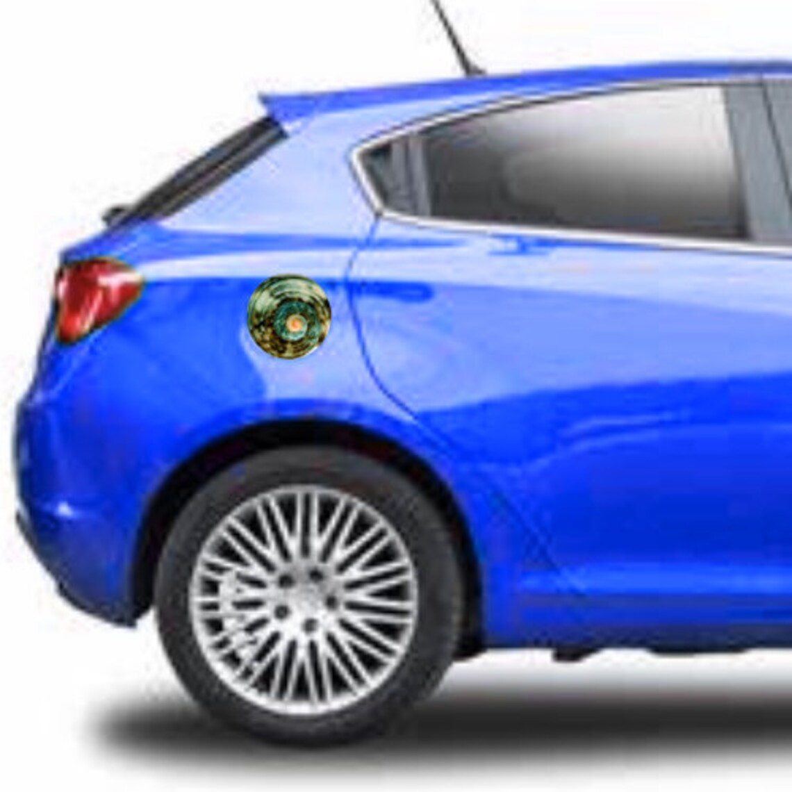 Shell Circle Pfp Gas Tank Sticker - Etsy