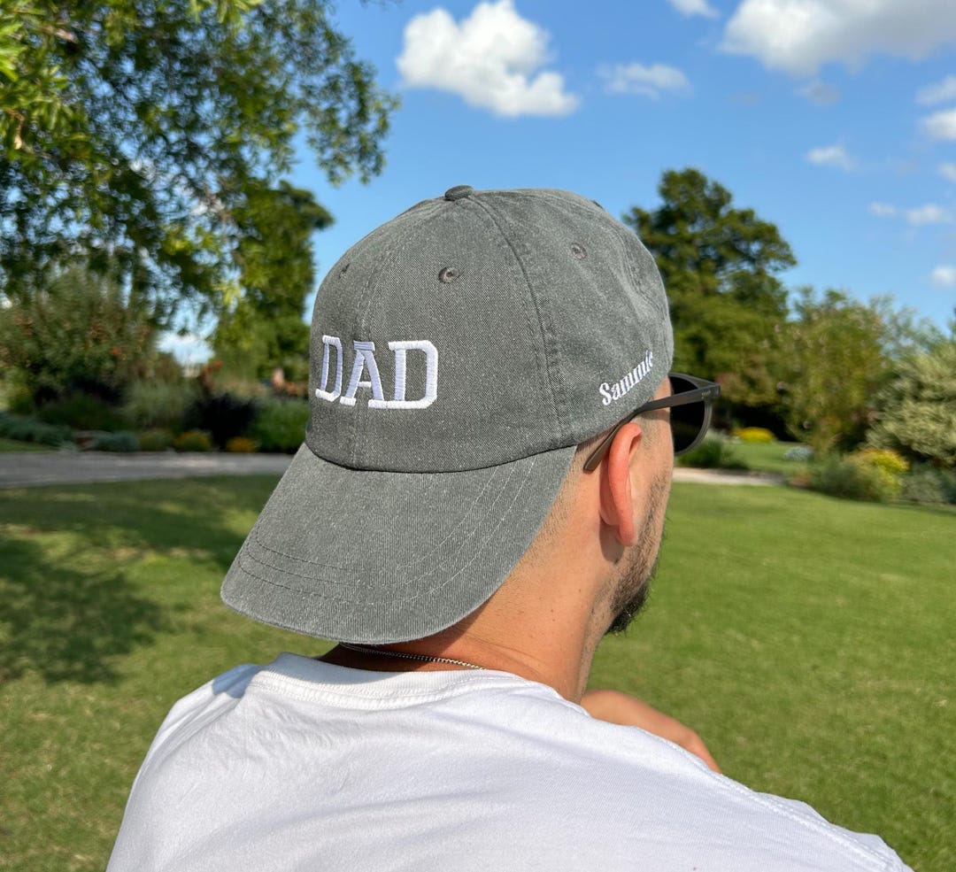 Embroidered Dad Hat Dad Kid Name Hat Custom Hat, Adams Hat Baseball Cap ...