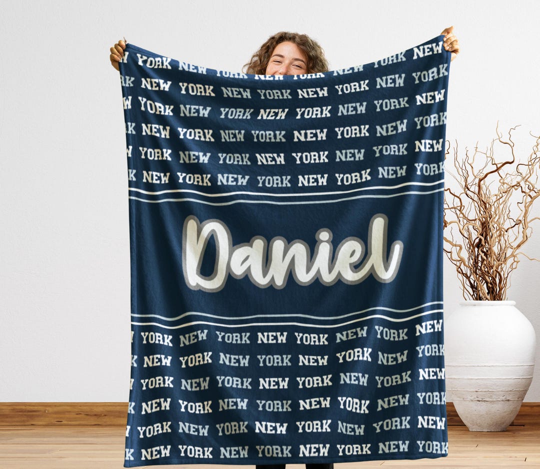 New York Baseball Fan Gift, Custom Gift for NY Fan, Play Ball Gift ...