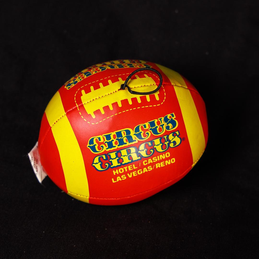 Vintage Circus Circus Mini Football Keychain: Las Vegas Casino ...