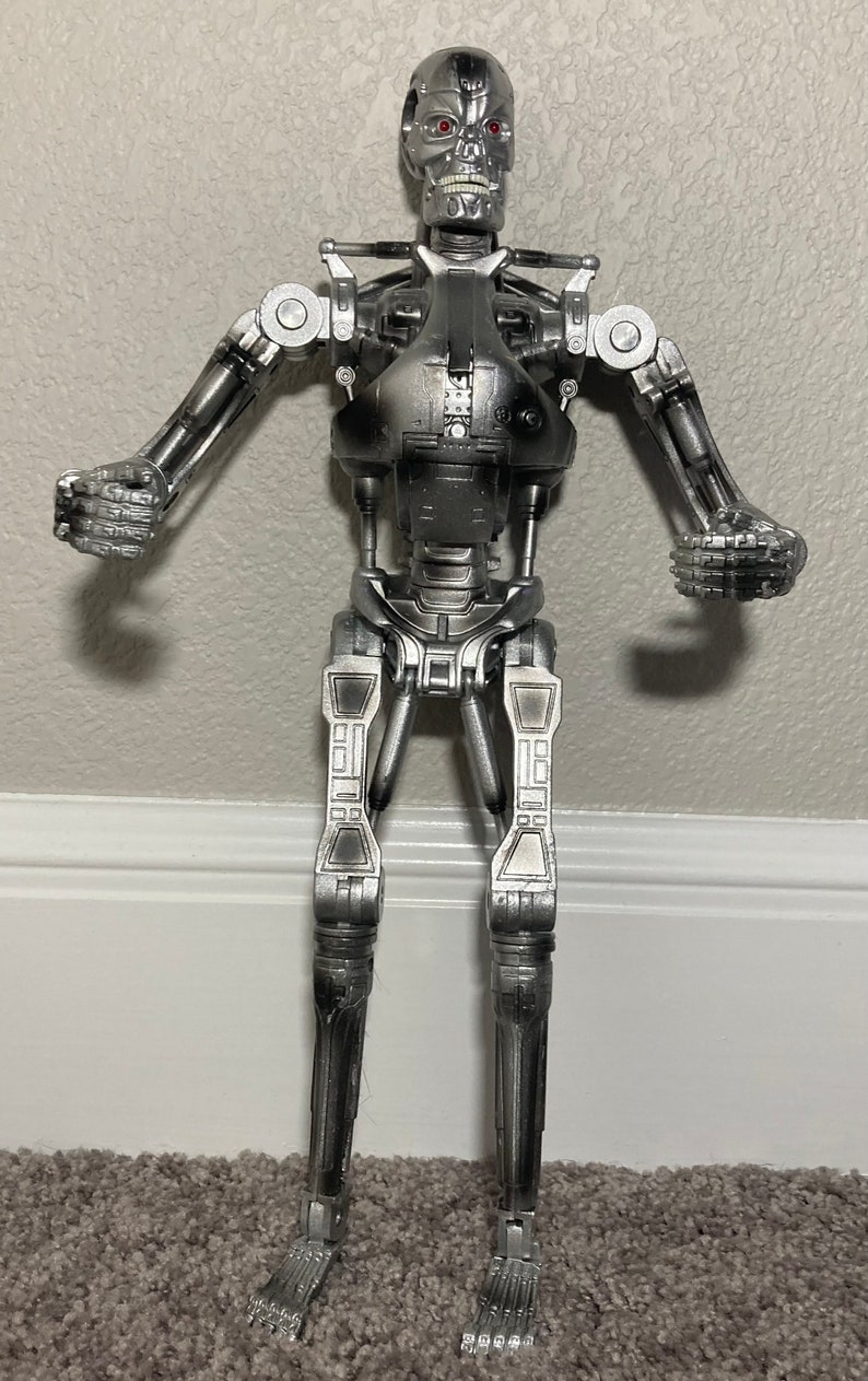 Vintage Terminator 2 T-800 Techno Punch Action Figure - Etsy