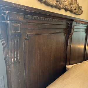 RH St.james King Bed W 2 Nightstands Coffee Color - Etsy