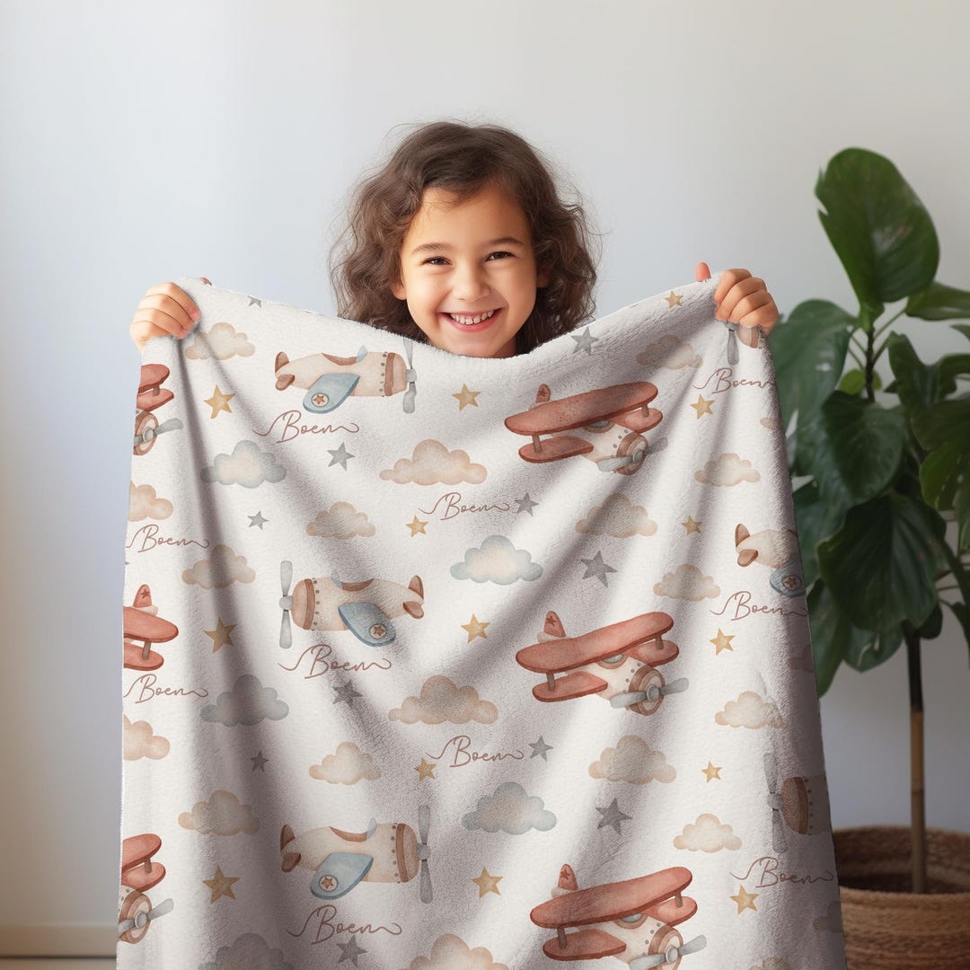 Personalized Baby Blanket, Custom Baby Name Blanket, Customized Baby ...