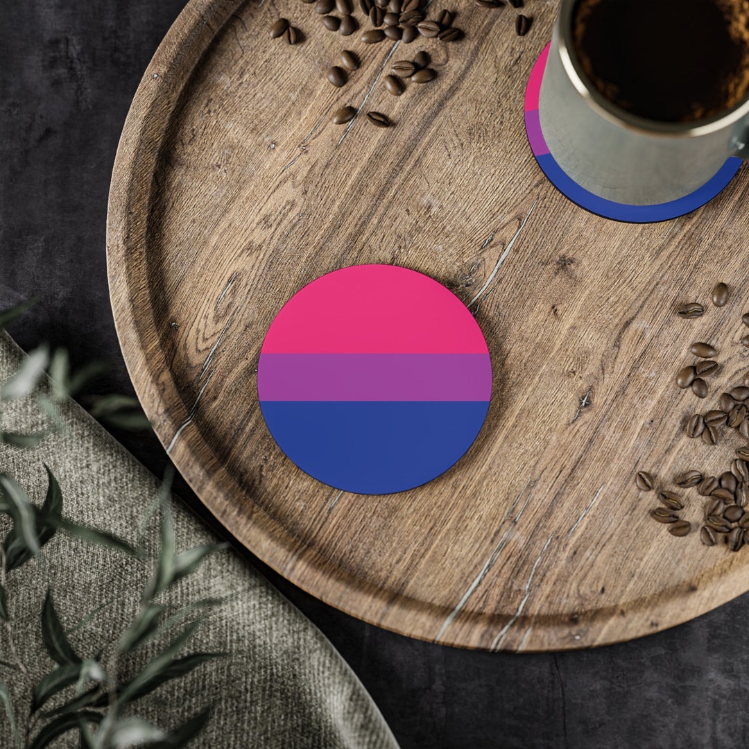 Bi Pride Flag Coasters - Etsy