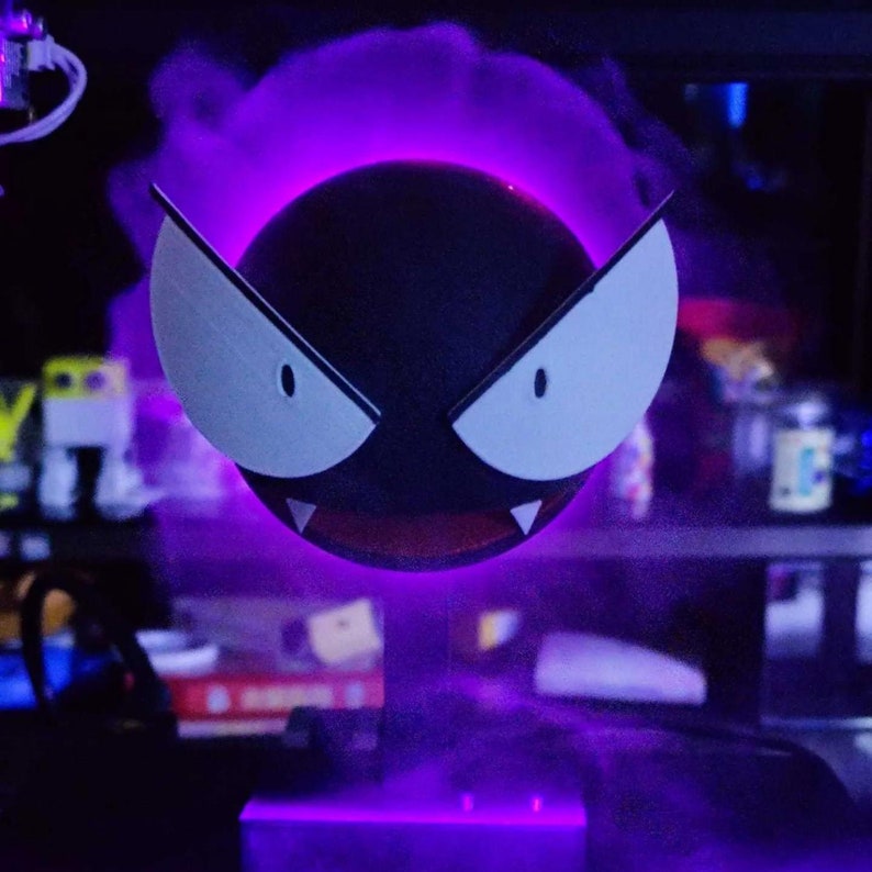 Gastly Humidifier Luminous Pokemon Merch Decor Unique Toy Gift for ...