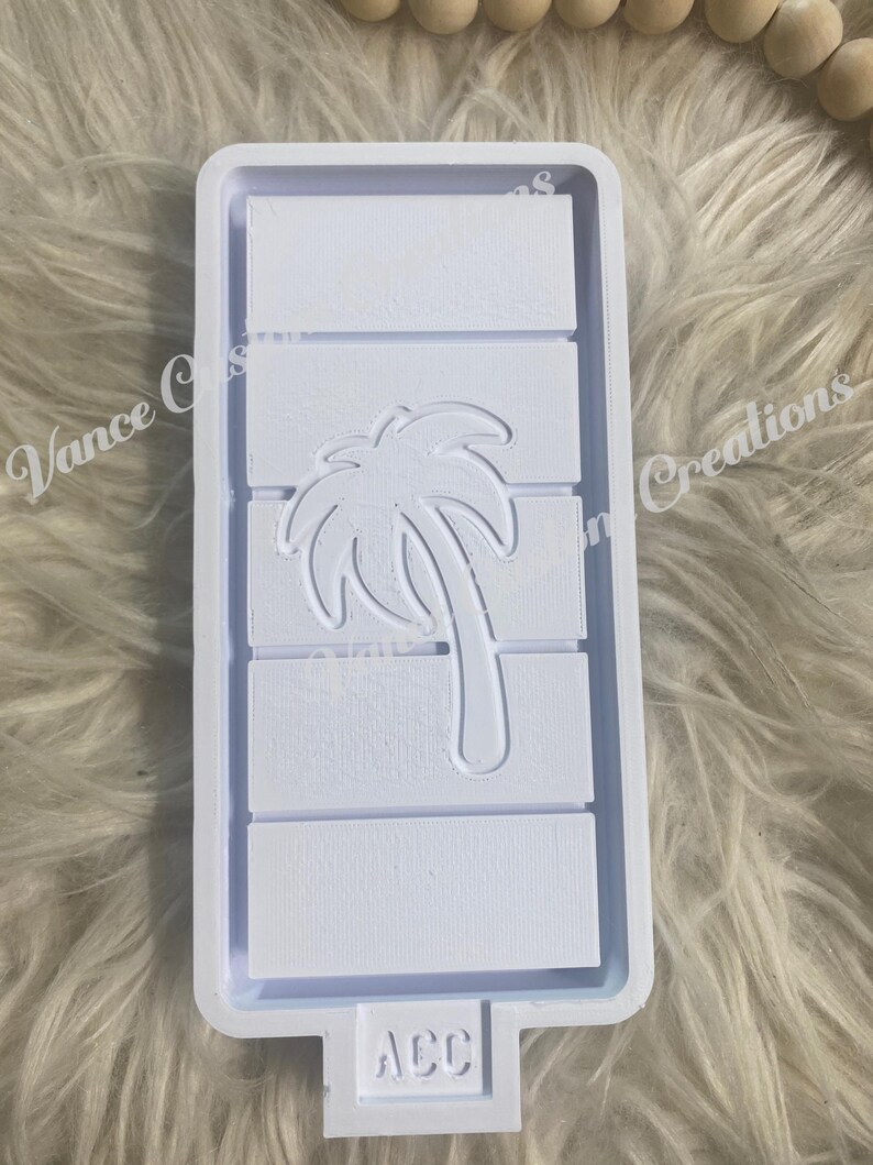 Palm Tree Snap Bar Mold - Etsy