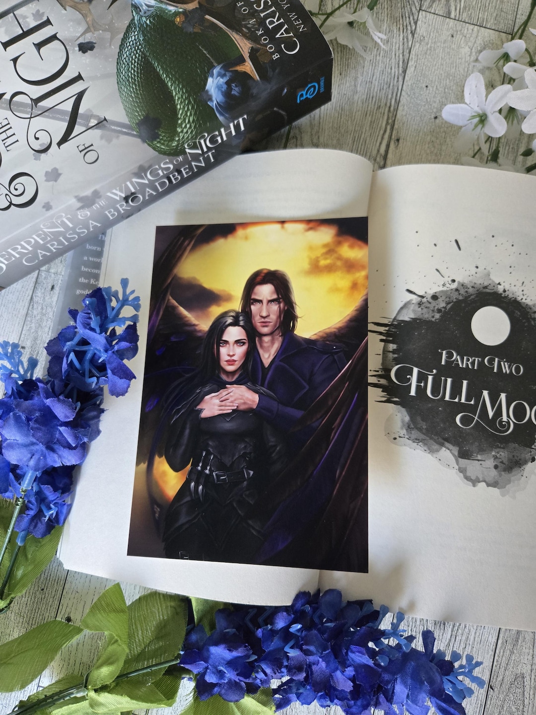 Full Moon Oraya and Raihn the Serpent and the Wings of Night Officially ...