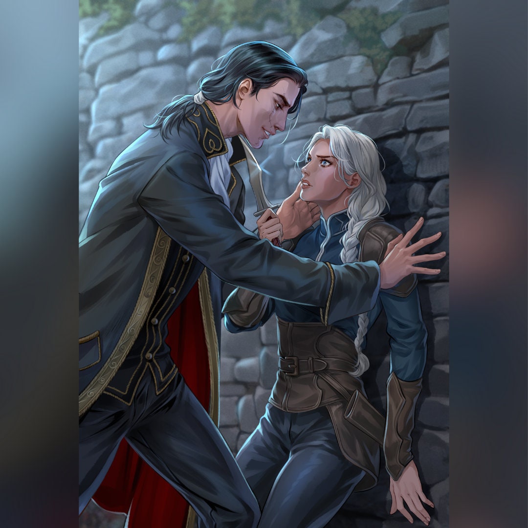 Luther and Diem Spark of the Everflame Officially Licensed Print - Etsy