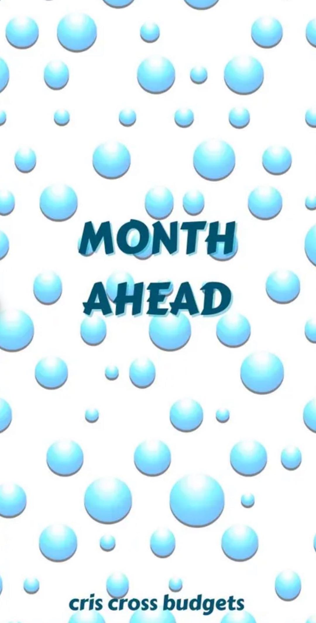 Digital- Month Ahead - Etsy