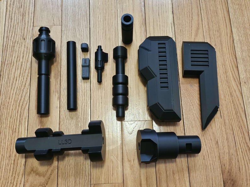 Star Wars Prop LL3 Electro Vibro-hammer/axe Cosplay Raw DIY Print - Etsy