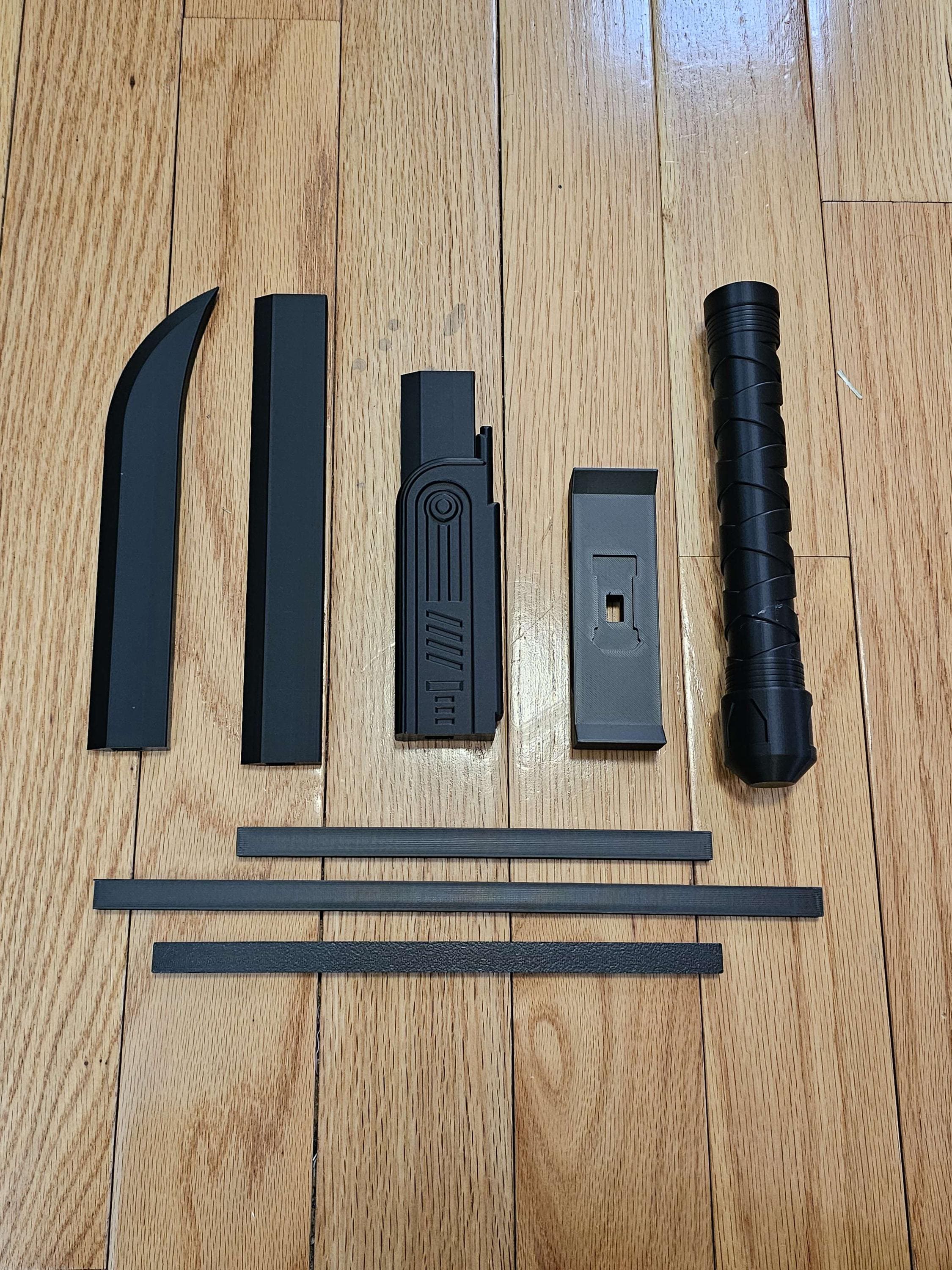 Star Wars Kotor Inspired Vibroblade Raw DIY Print V2 Single or Double ...