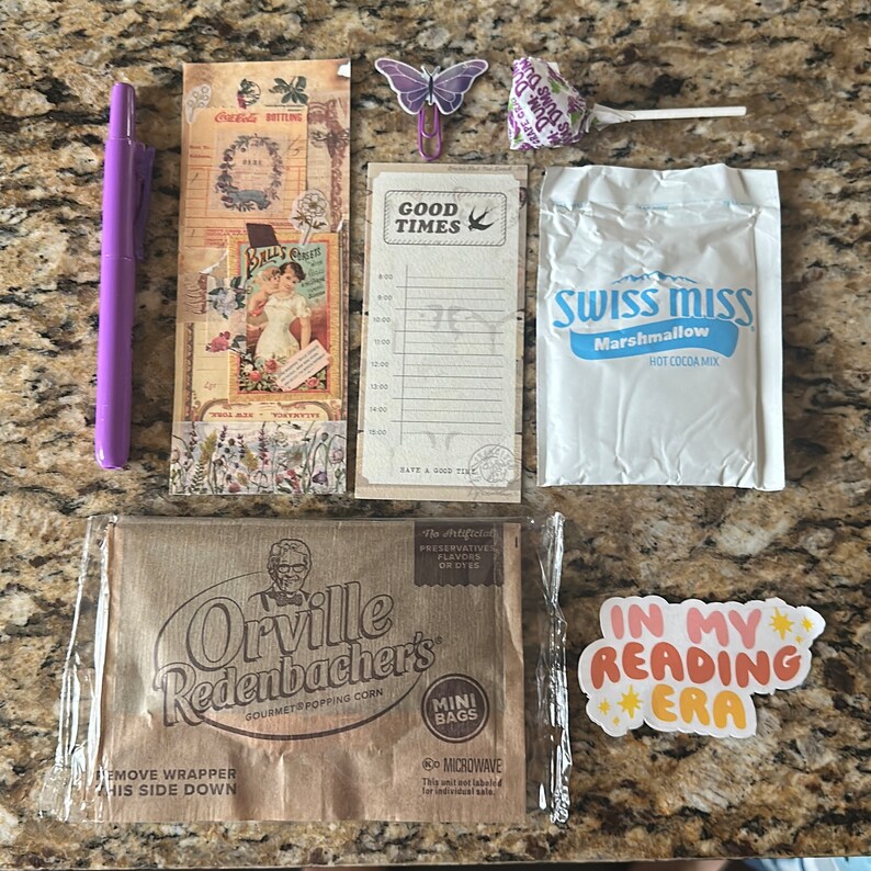 Blind Date With a Book Mystery Bundle With Goodies Gift for Readers and ...