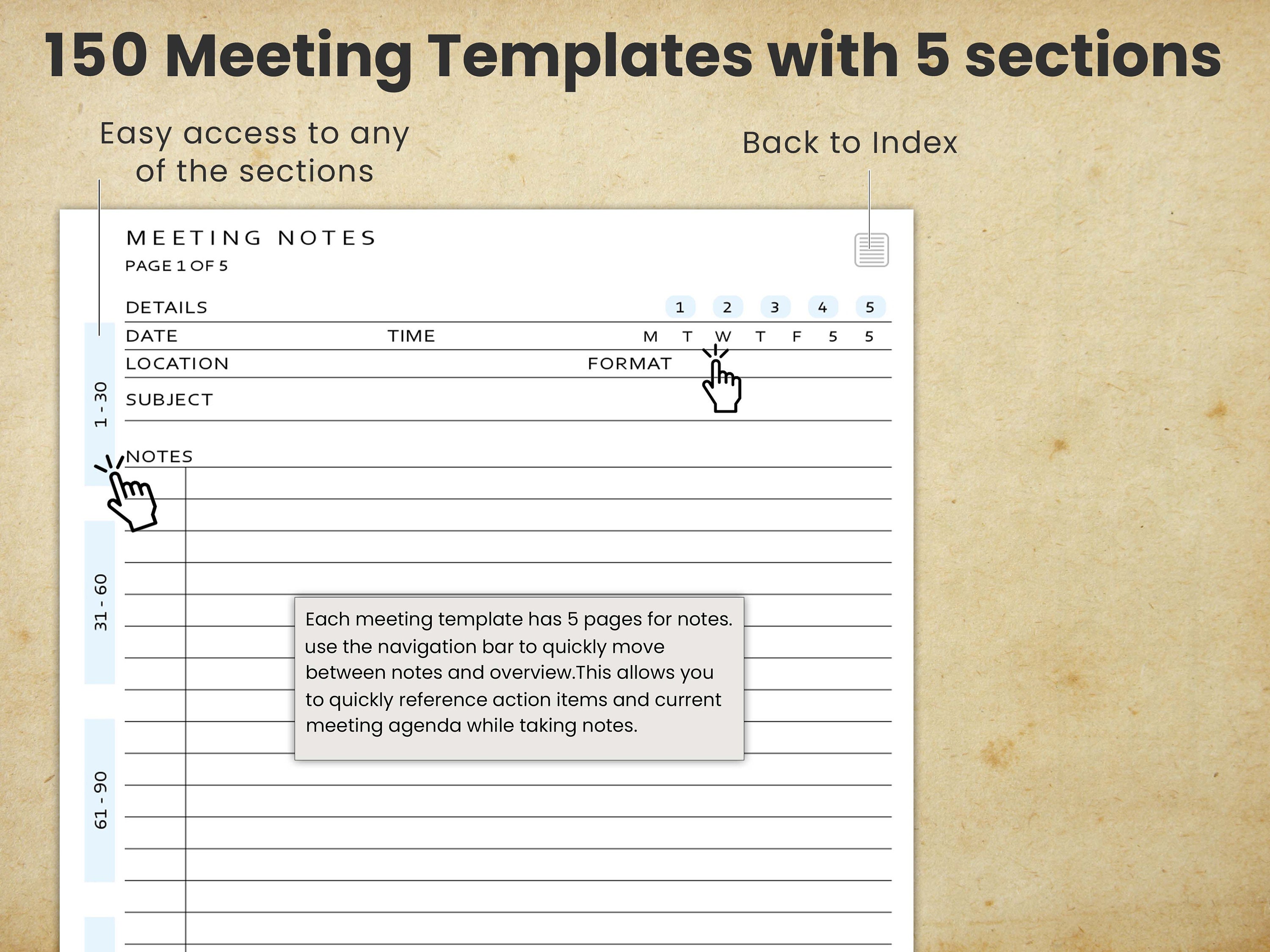 Kindle Scribe Meeting Book, Kindle Scribe Planner, Kindle Scribe ...