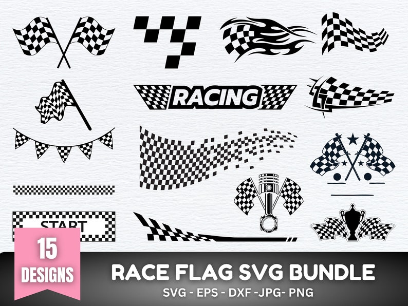 Racing Flag Svg,start Flags,race,checkered Flag,finish Flags,checker ...