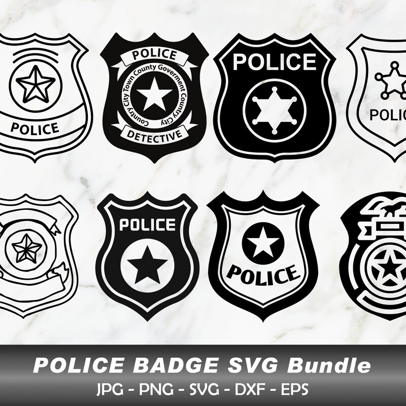 Police Badge - Etsy