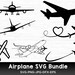 AIRPLANE SVG Bundle, AIRPLANE Svg Cut Files for Cricut, Military Plane ...