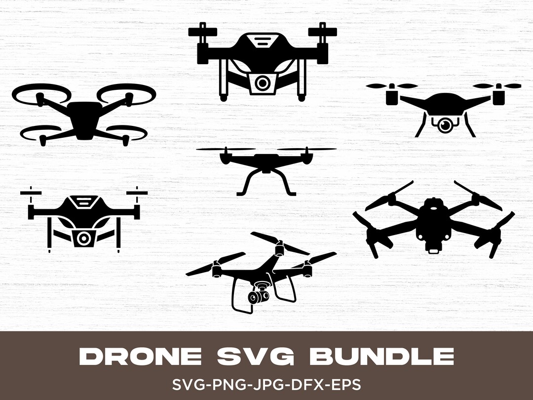 Drone Svg Bundle Drone Vector Drone Cut Files Drone Svg Cricut