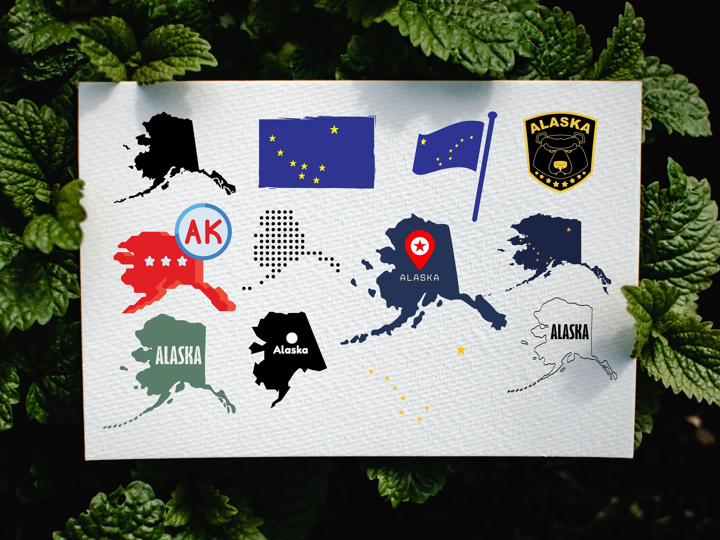 Alaska Svg Bundle, Alaska Png Bundle, Alaska Dxf Bundle, Alaska ...