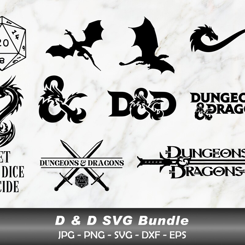Dnd Svg - Etsy