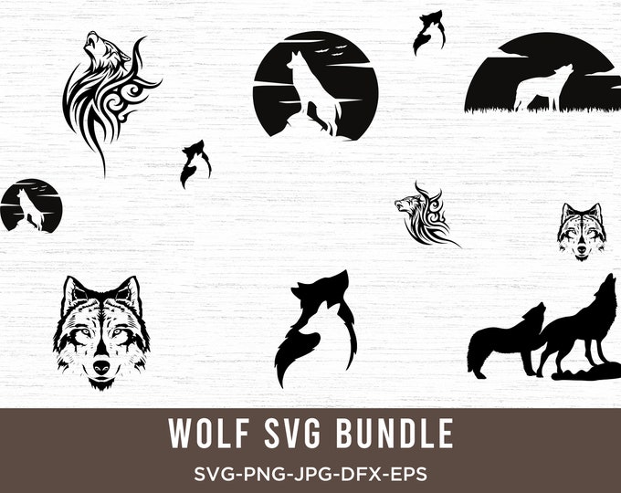 WOLF Svg, Stl, Jpg, Png, Pdf - Etsy Canada