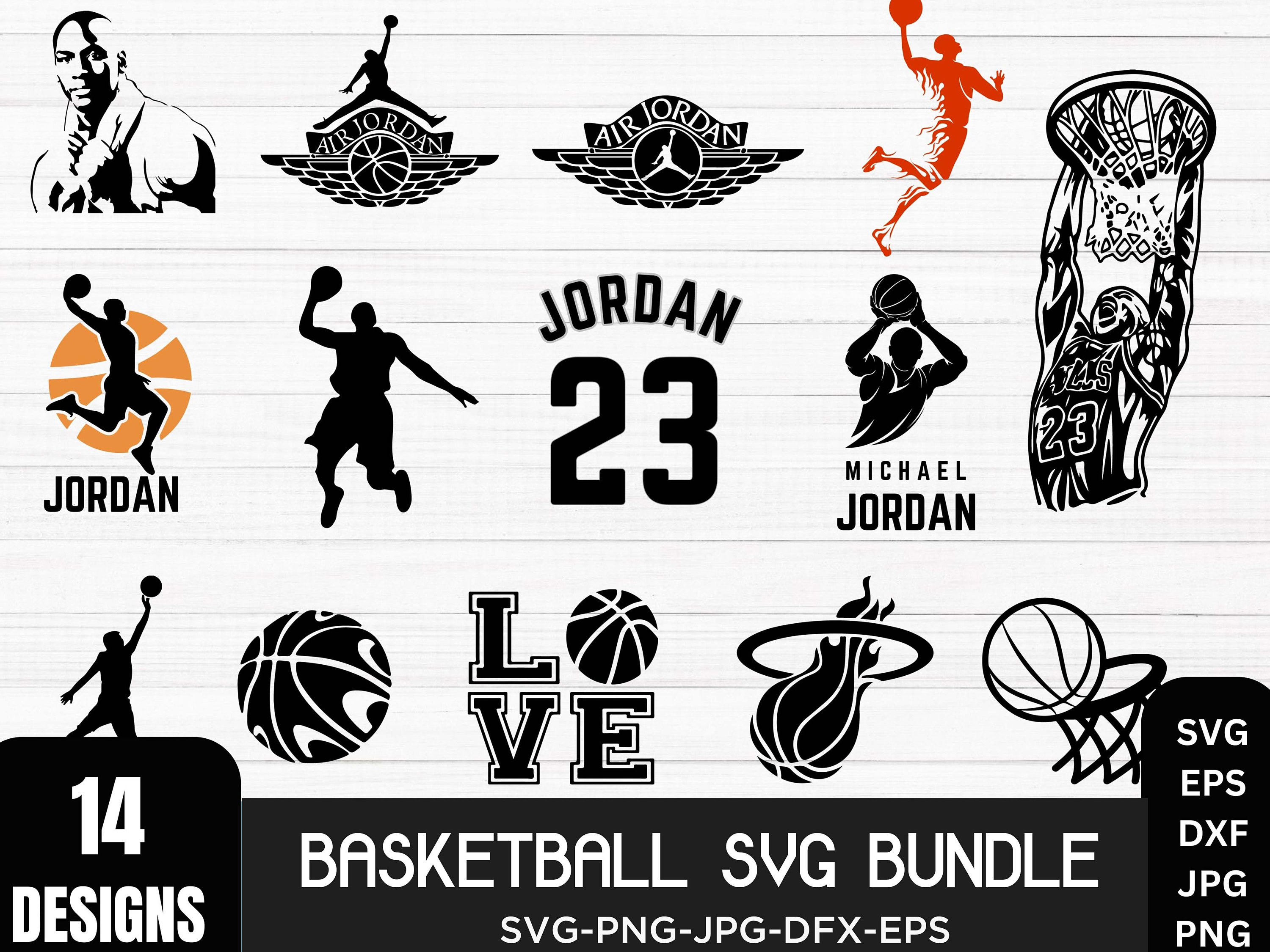 Basketball SVG Bundle, Basketball PNG Bundle, Basketball Clipart ...