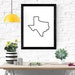 Texas Outline SVG Files,texas Map Flag SVG Files, Texas State Map and ...