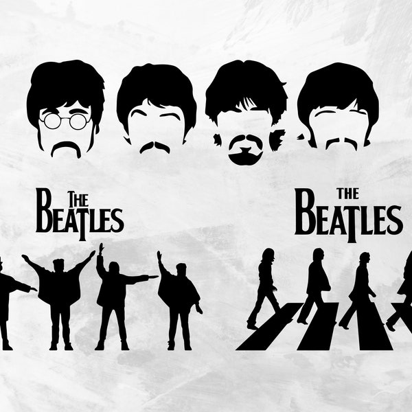 The Beatles Svg - Etsy
