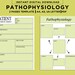 Comprehensive Pathophysiology Template, Pathophysiology Notes ...
