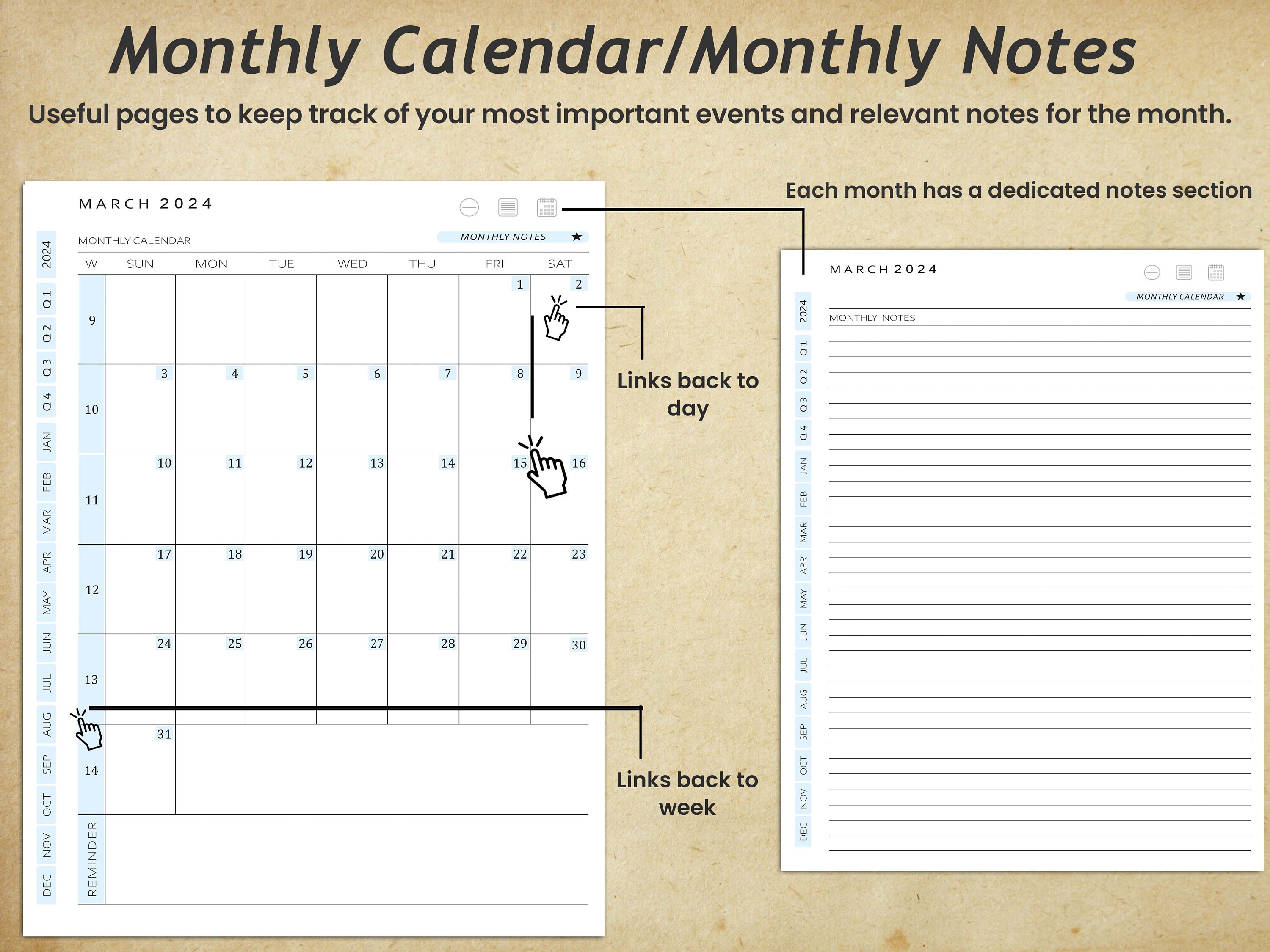 Kindle Scribe Daily Planner Bundle, Kindle Scribe Template, Kindle ...