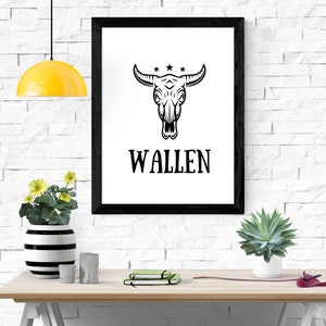 Wallen Svg Bundle, Wallen Clipart, Retro Wallen Png, Country Music Svg ...