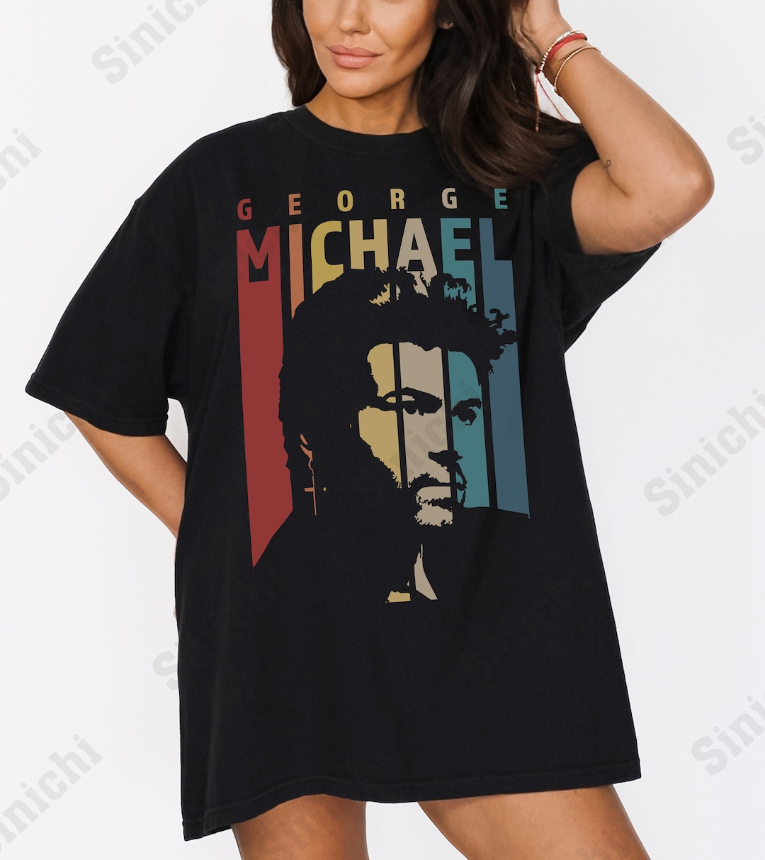 George Michael Vintage T-shirt, George Michael Graphic Tee, George ...